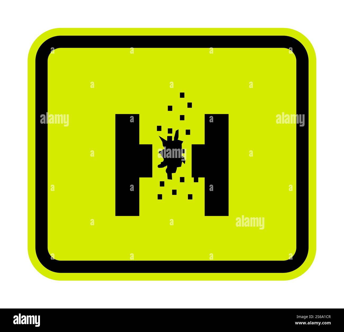 Danger Of Molten Metal Symbol Sign Isolate On White Background,Vector ...