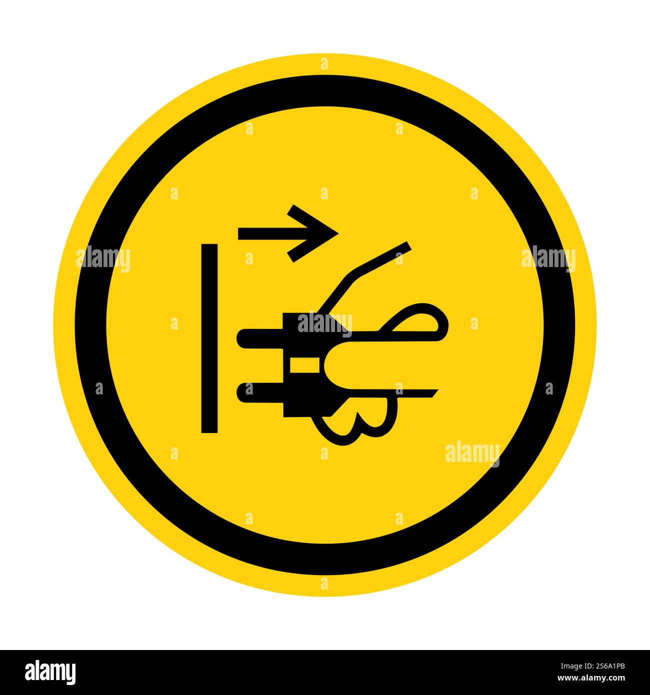 PPE Icon.Disconnect Mains Plug From Electrical Outlet Symbol Sign ...