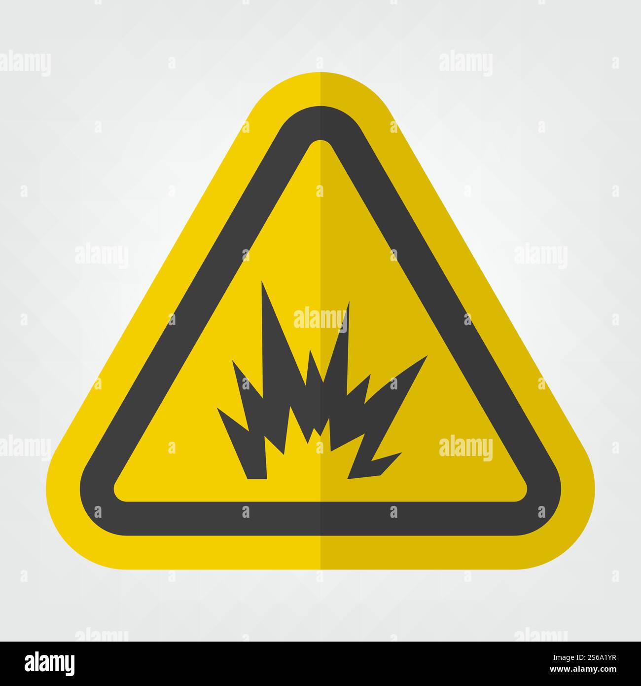 Arc Flash Hazard Symbol Sign Isolate On White Background,Vector ...
