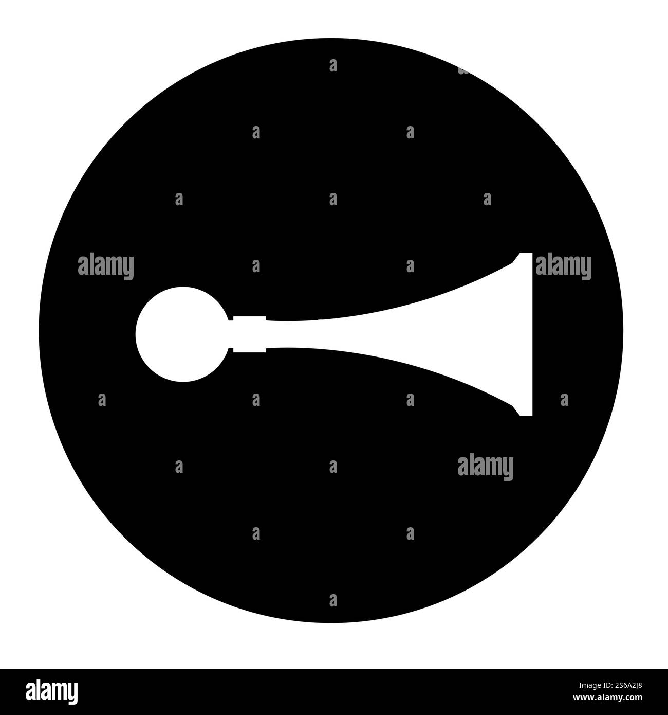 PPE Icon.Sound Horn Symbol Sign Isolate On White Background,Vector ...