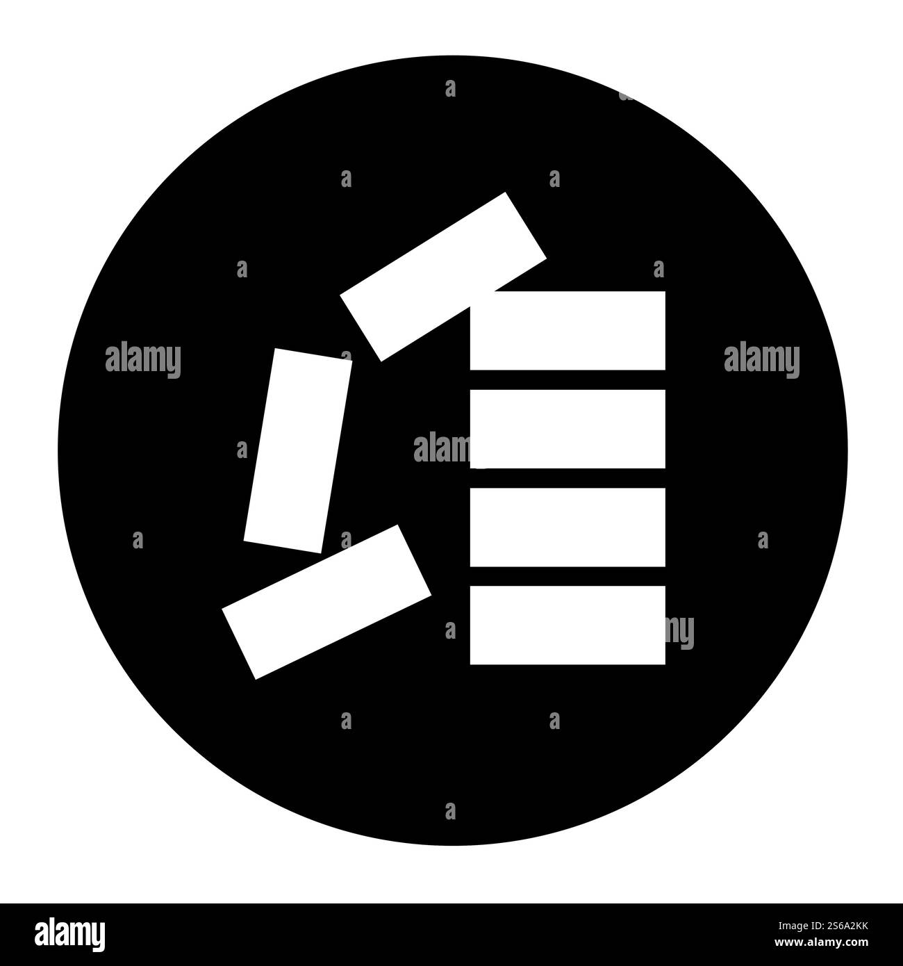 PPE Icon.Stack Correctly Symbol Sign Isolate On White Background,Vector ...