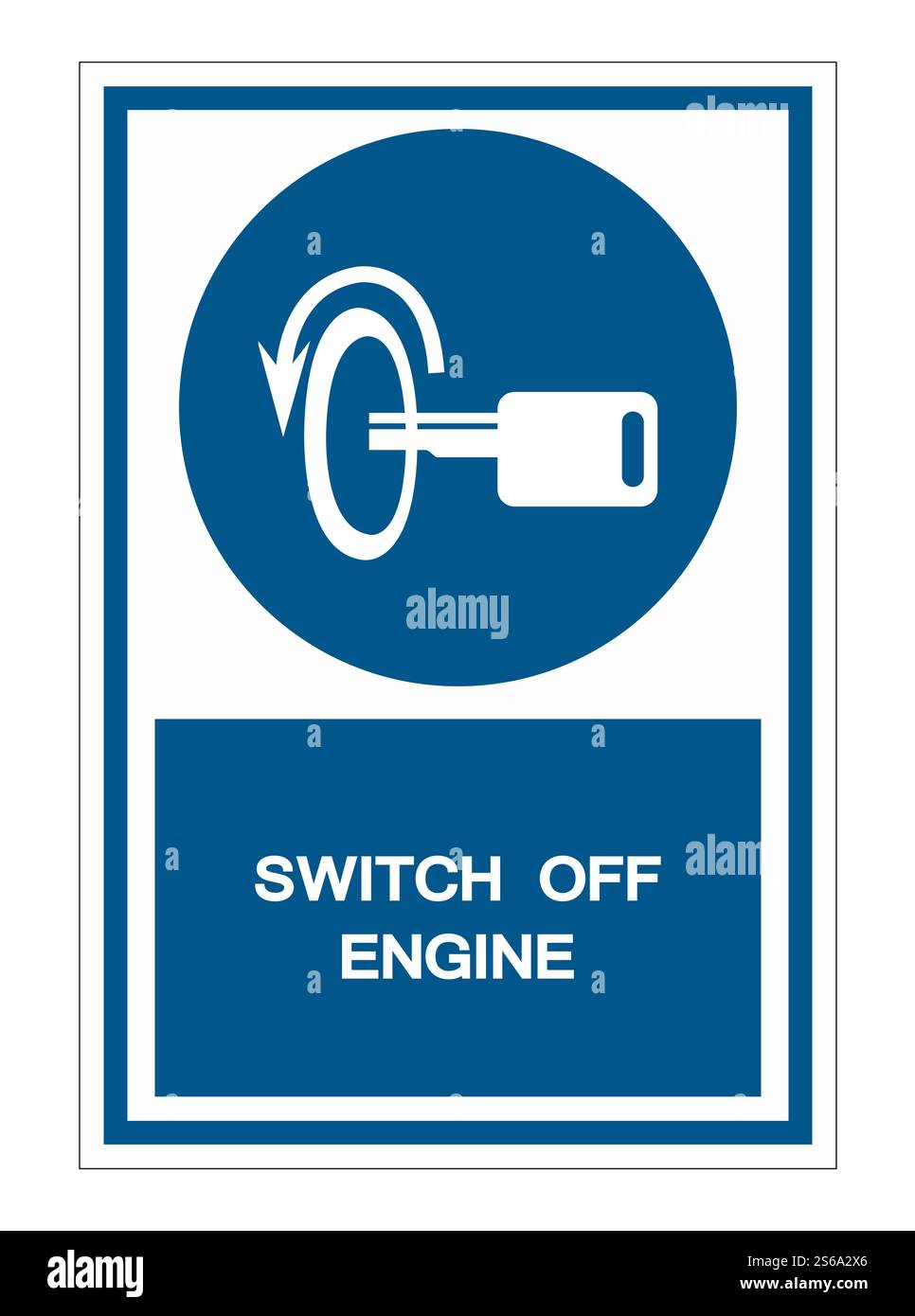 Switch Off Engine Symbol Sign Isolate On White Background,Vector ...