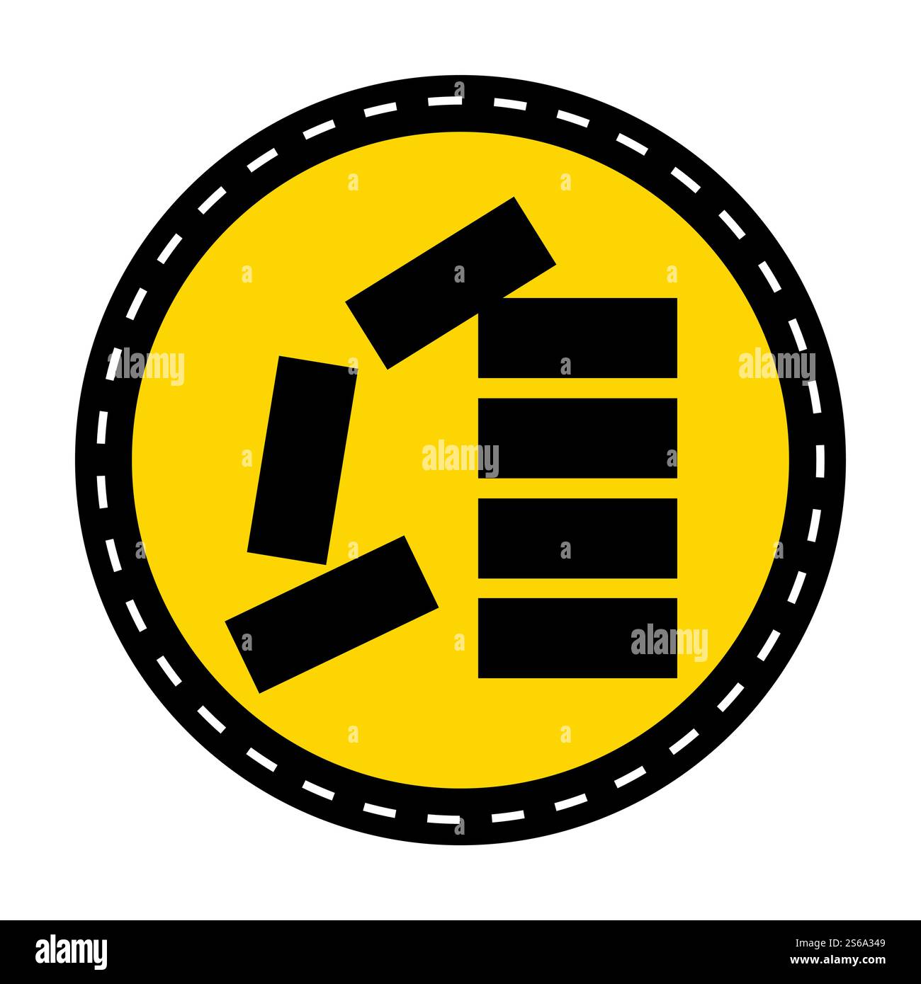 PPE Icon.Stack Correctly Symbol Sign Isolate On White Background,Vector ...