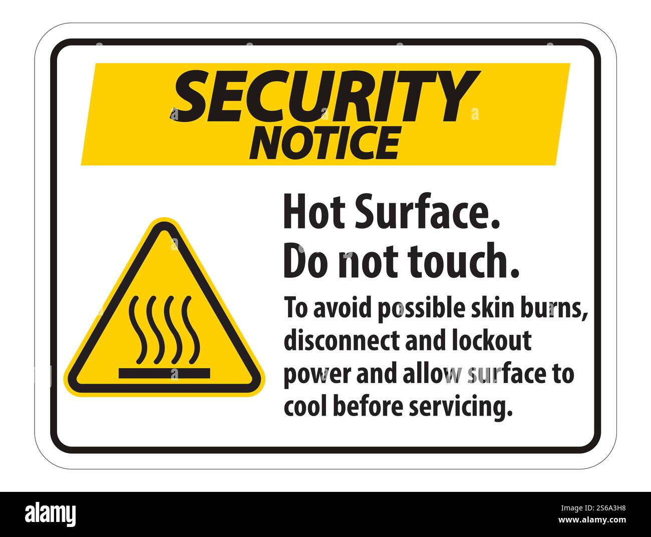 Hot Surface, Do Not Touch, To Avoid Possible Skin Burns, Disconnect And ...