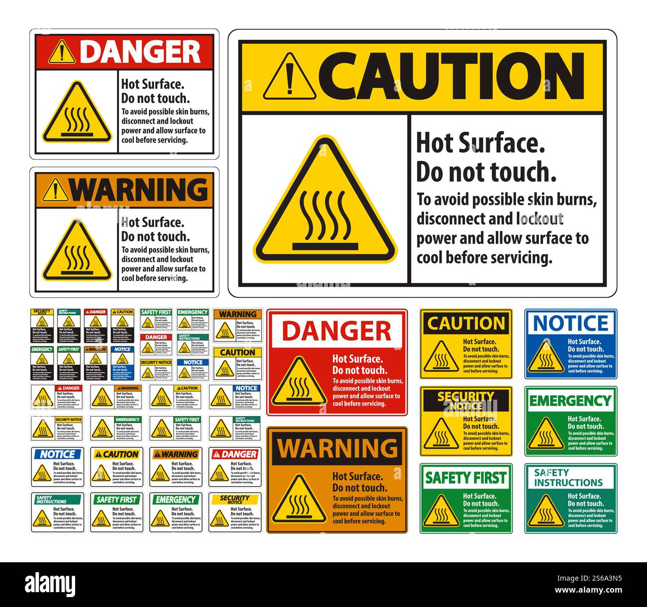 Hot Surface, Do Not Touch, To Avoid Possible Skin Burns, Disconnect And ...