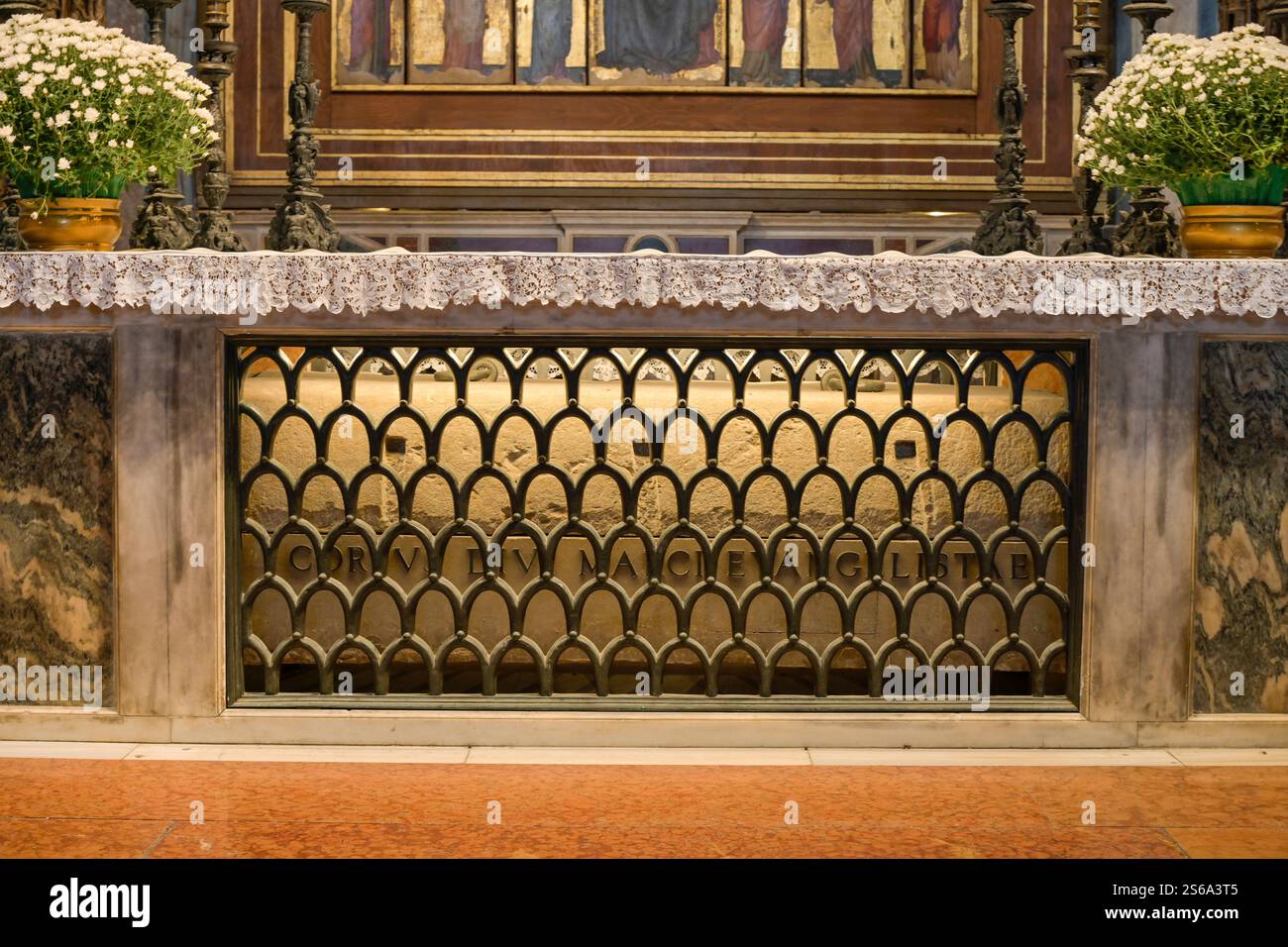 Grab des Heiligen Evangelisten Markus, Hauptaltar, Innenraum, Markusdom ...