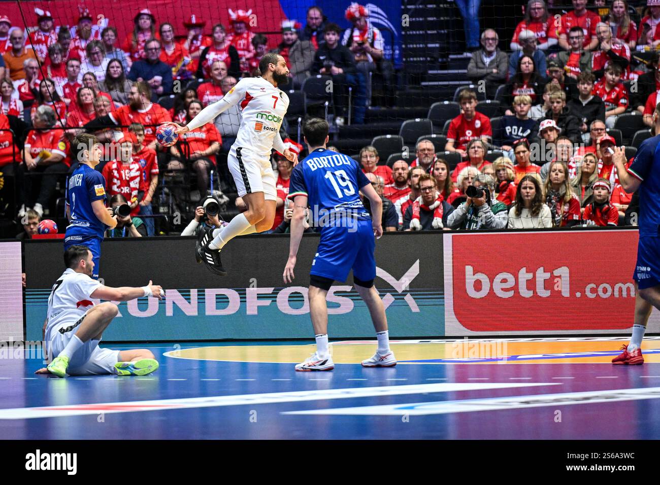 Hichem Daoud of Algeria Nationalteam during IHF Men's - Handball World ...