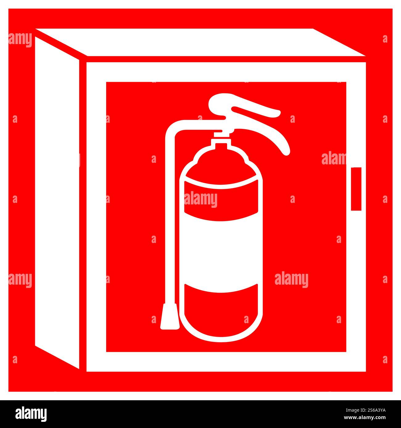 Fire Cabinet Symbol Sign Isolate On White Background,Vector ...