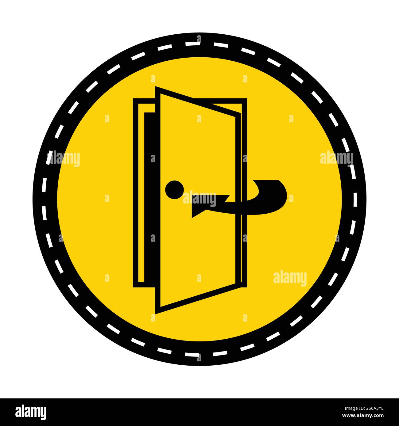 Keep Door Closed Symbol Sign Isolate On White Background,Vector ...