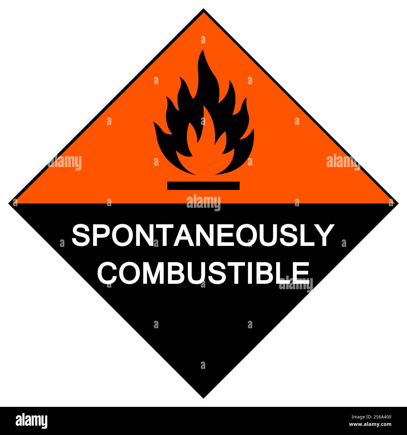 Spontaneously Combustible Symbol Sign Isolate On White Background ...