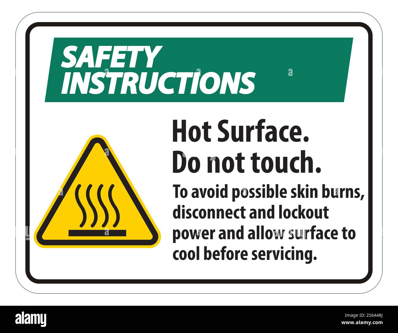 Hot Surface, Do Not Touch, To Avoid Possible Skin Burns, Disconnect And ...