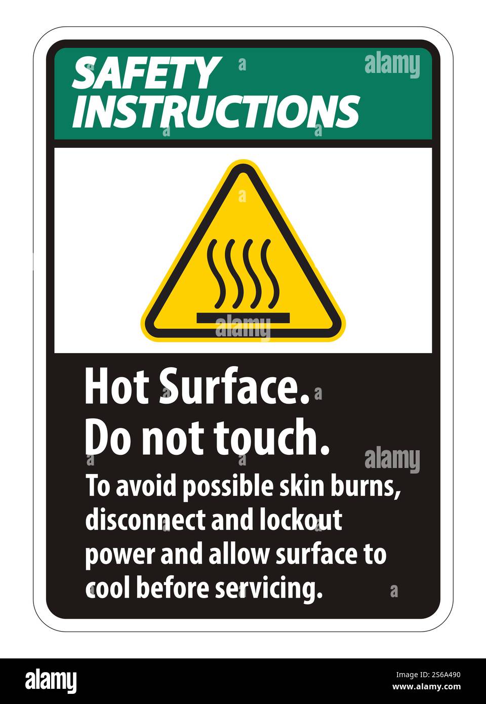Hot Surface, Do Not Touch, To Avoid Possible Skin Burns, Disconnect And ...