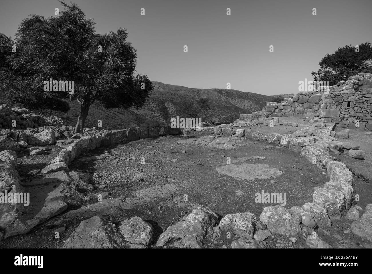 Ancient site of lato near Kritsa Stock Photo - Alamy