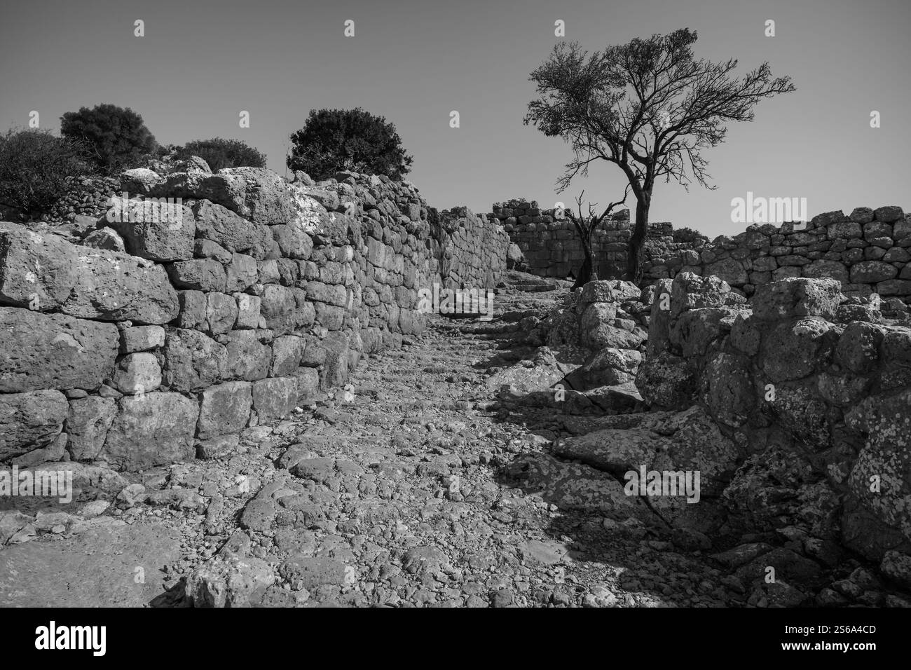 Ancient site of lato near Kritsa Stock Photo - Alamy