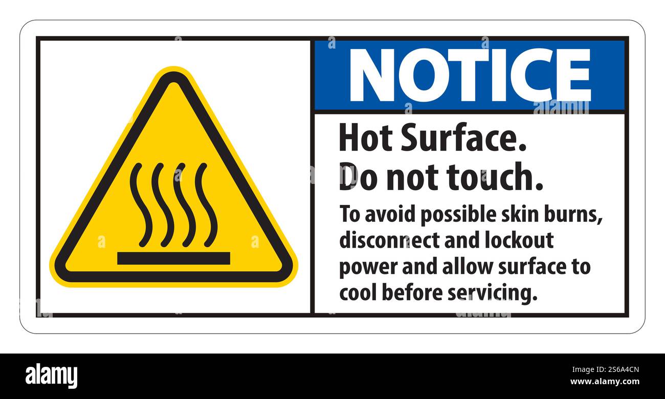Hot Surface, Do Not Touch, To Avoid Possible Skin Burns, Disconnect And ...