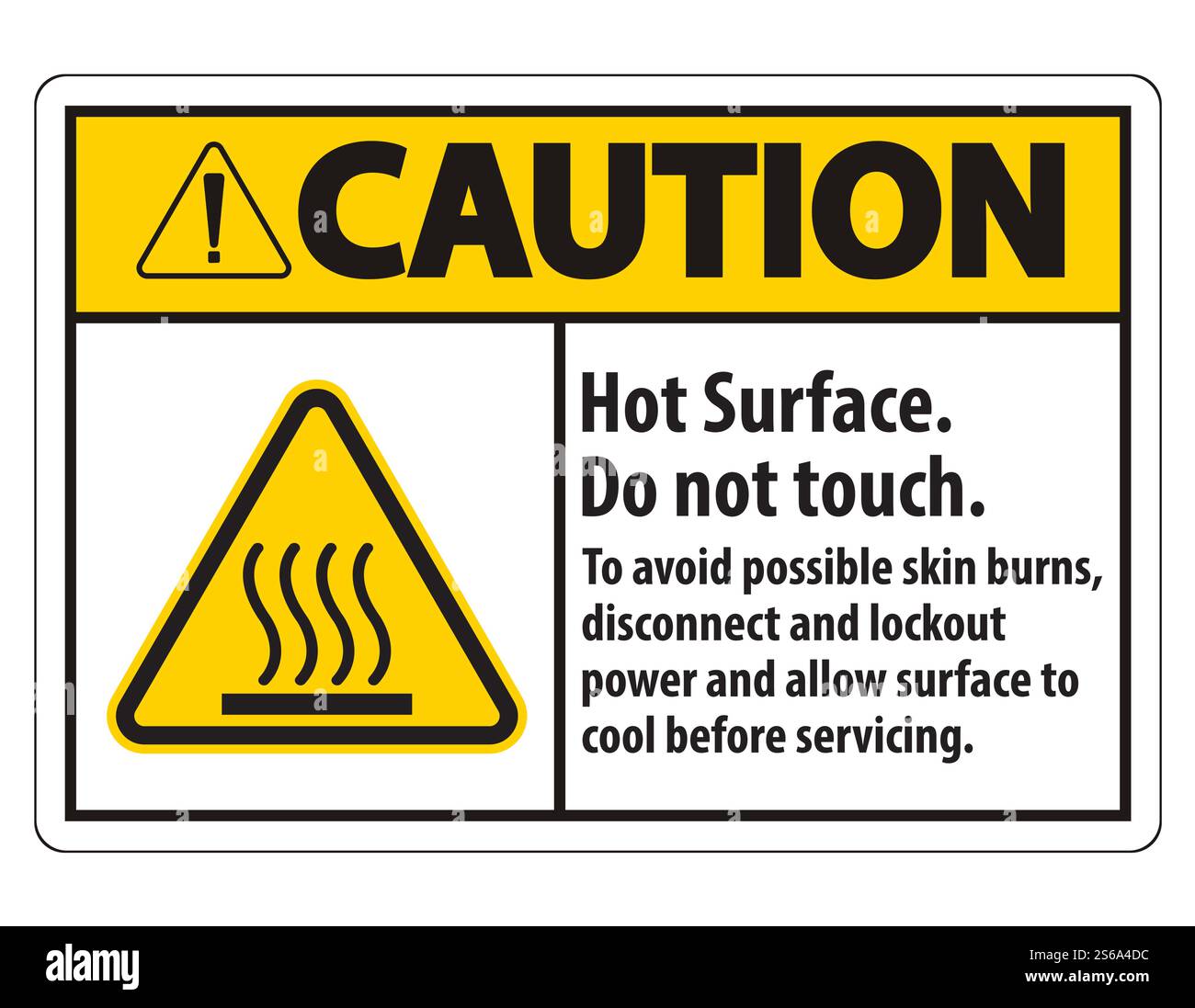 Hot Surface, Do Not Touch, To Avoid Possible Skin Burns, Disconnect And ...