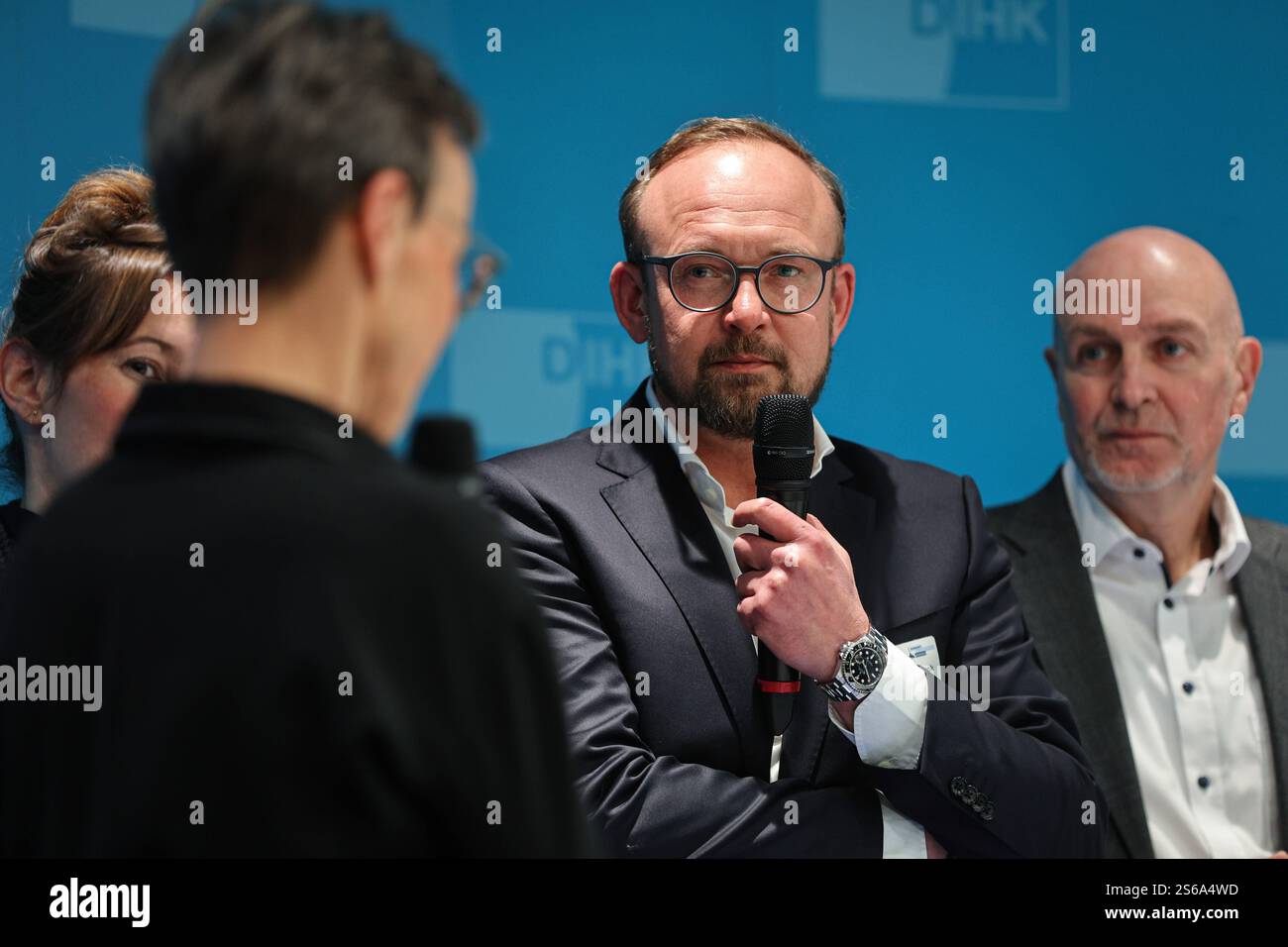 Dr. Bernhard Boeck, auf einer Veranstaltung der DIHK zum Thema Zukunft ...