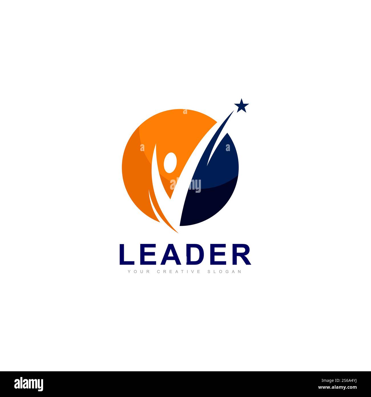 leadership logo success logo and education logo vector Stock Vector ...