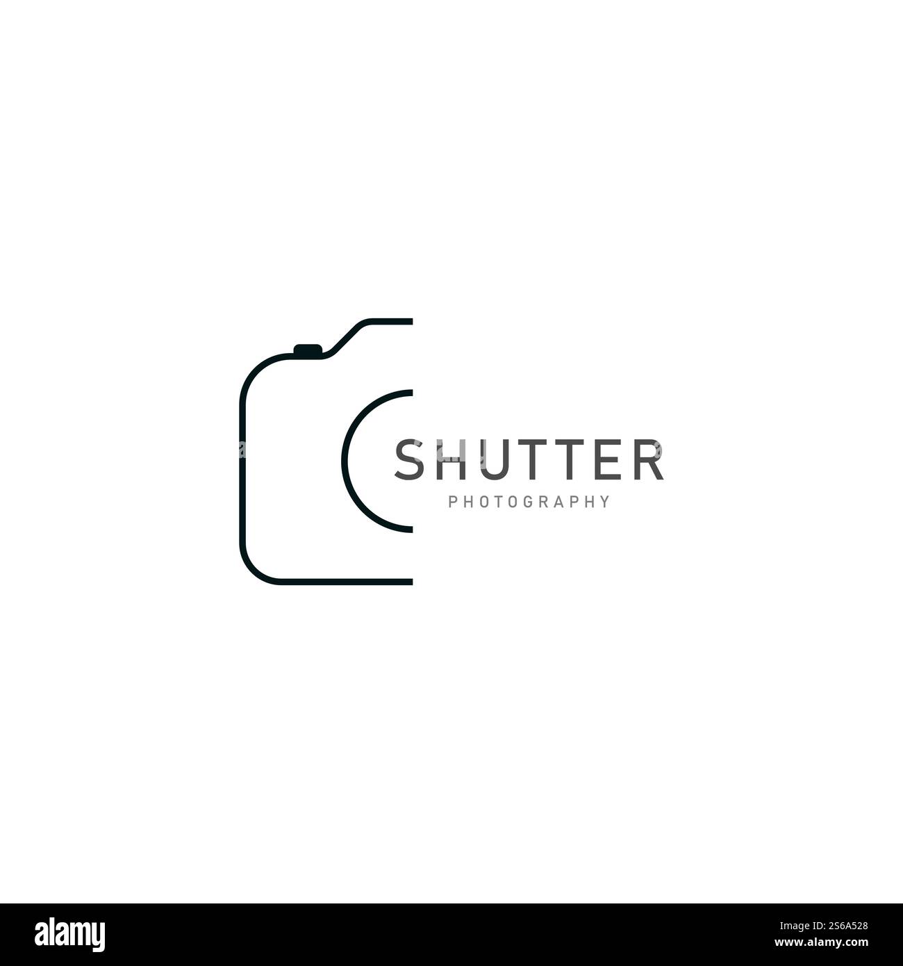 shutter photography logo design template vector icon Stock Vector Image ...