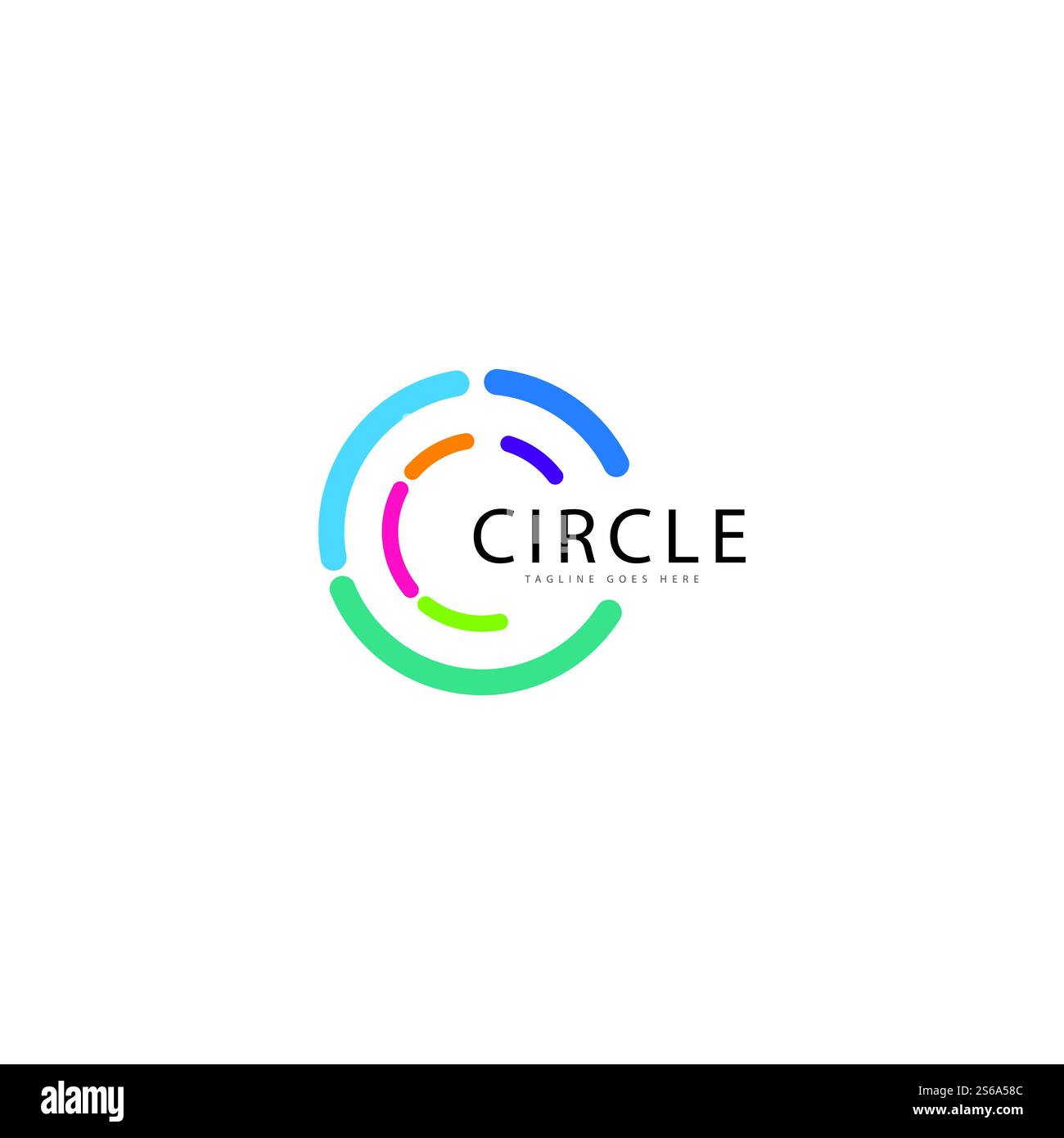vortex circle logo and symbols template icons Stock Vector Image & Art - Alamy