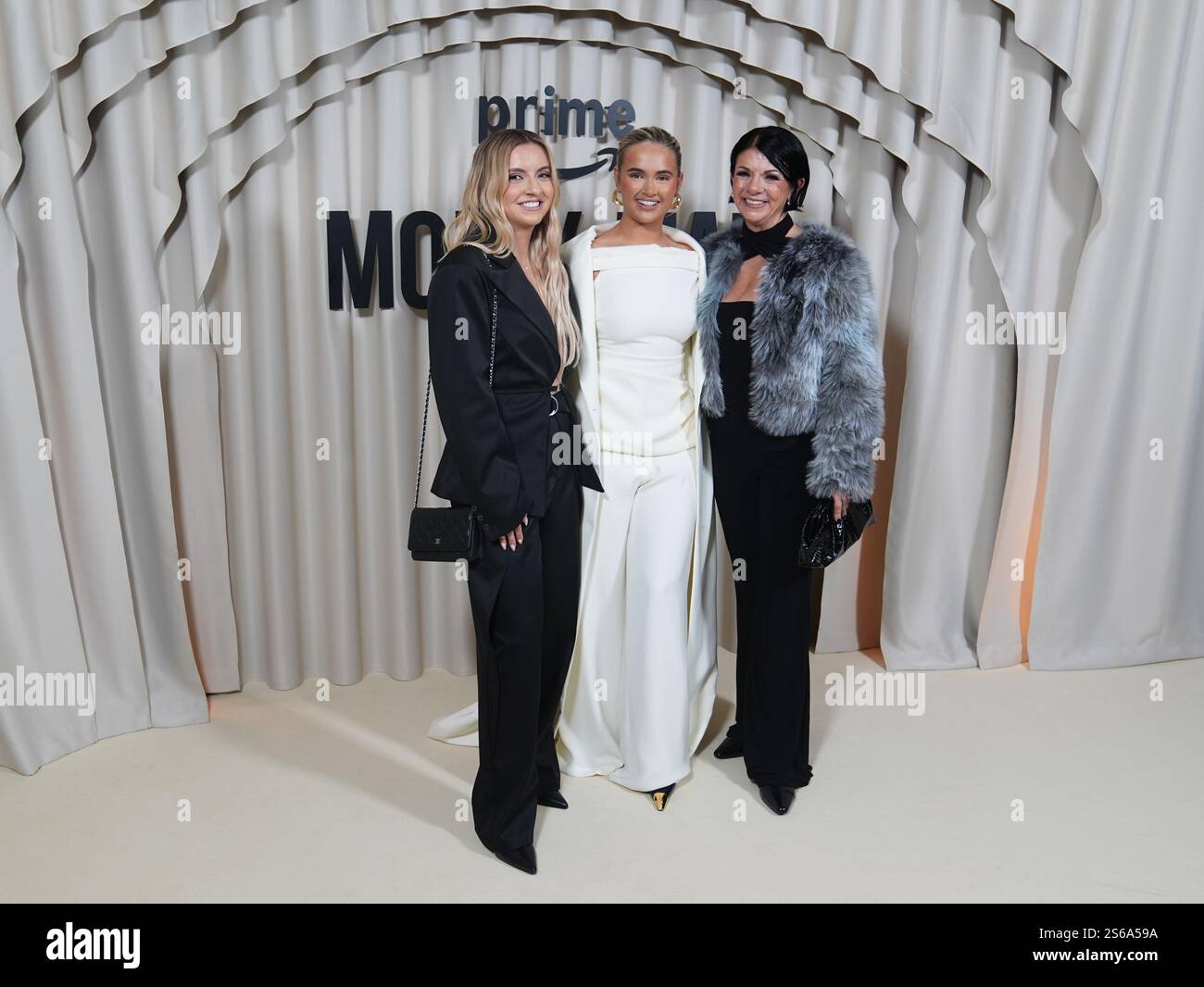 (left to right) Molly-Mae Hague's sister Zoe Rae, Molly-Mae Hague and ...