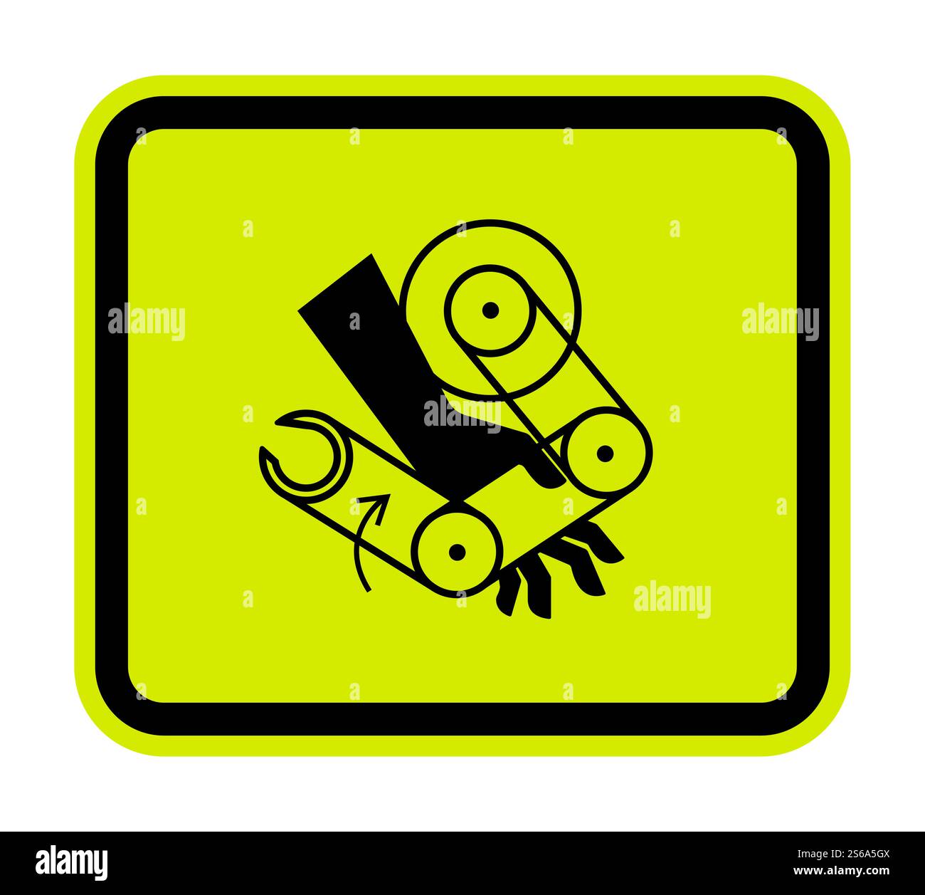 Hand Crush Robot Symbol Sign Isolate On White Background,Vector ...
