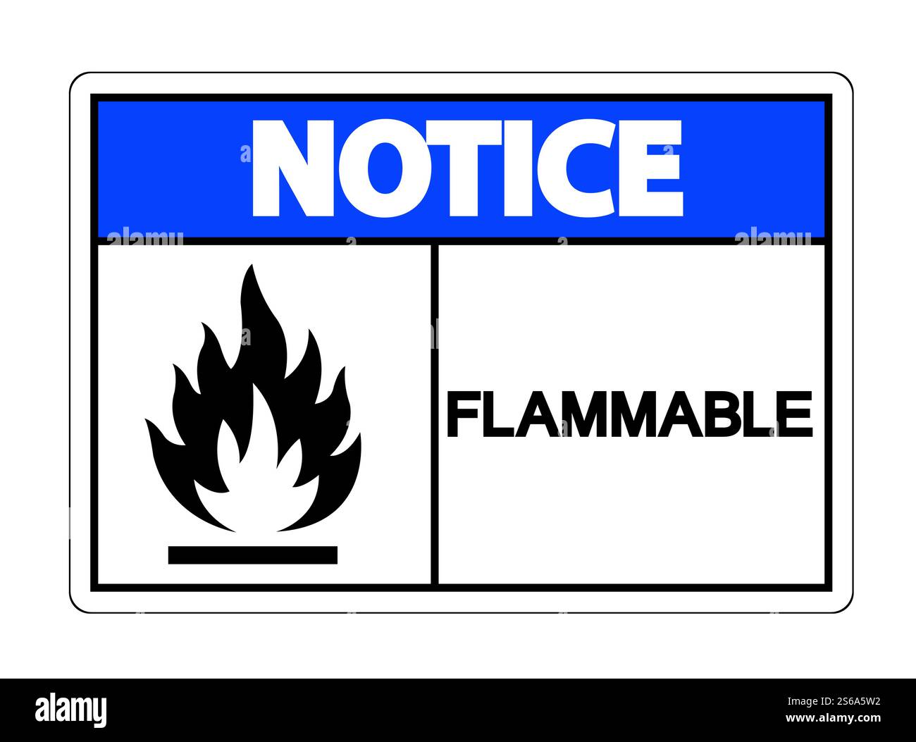 Flammable Flammable Symbol Sign Isolate On White Background,Vector ...