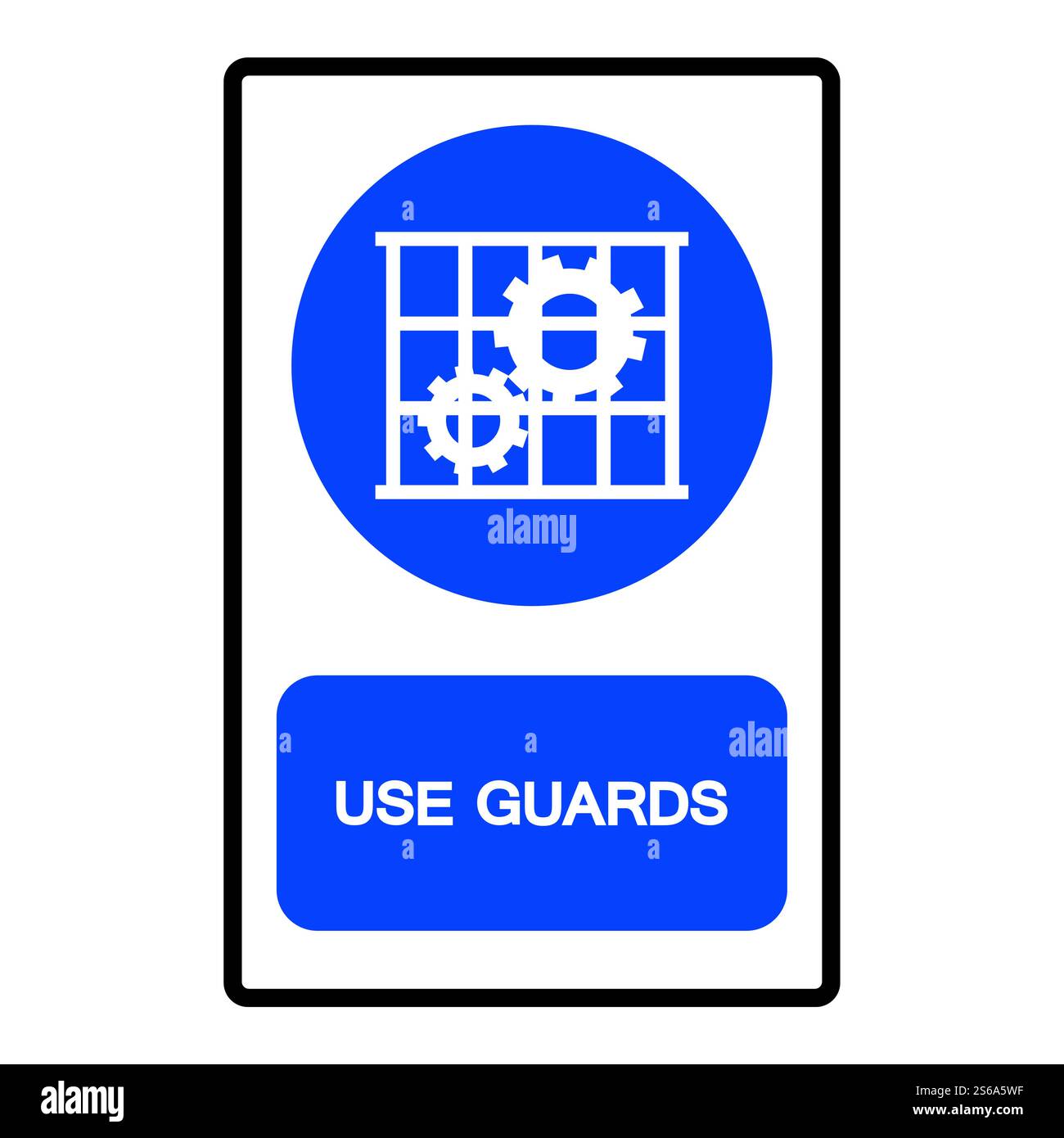 Use Guards Protection Symbol Sign Isolate on White Background,Vector ...
