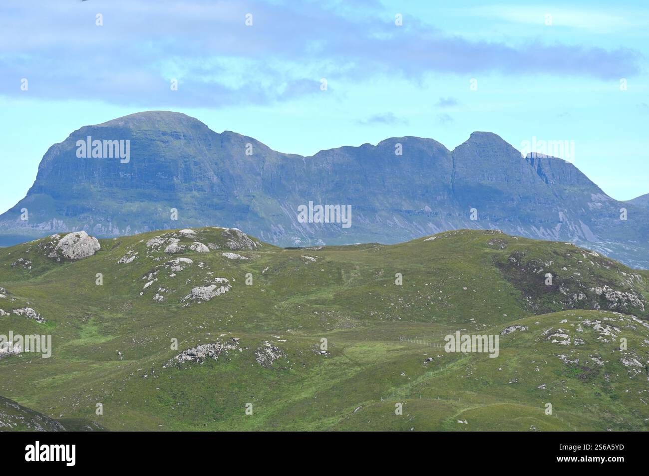 Suilven mountain inverpolly nature reserve Assynt, Scottish Highlands ...