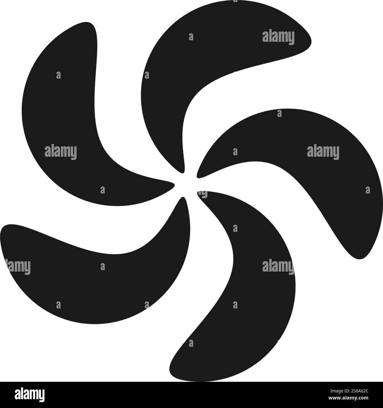 Fan icon vector illustration template Stock Vector Image & Art - Alamy