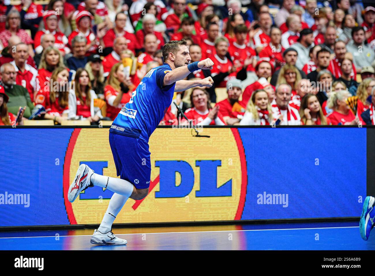 Torjubel Gianluca Dapiran (Italien, #05) DEN, Italien vs. Algerien ...