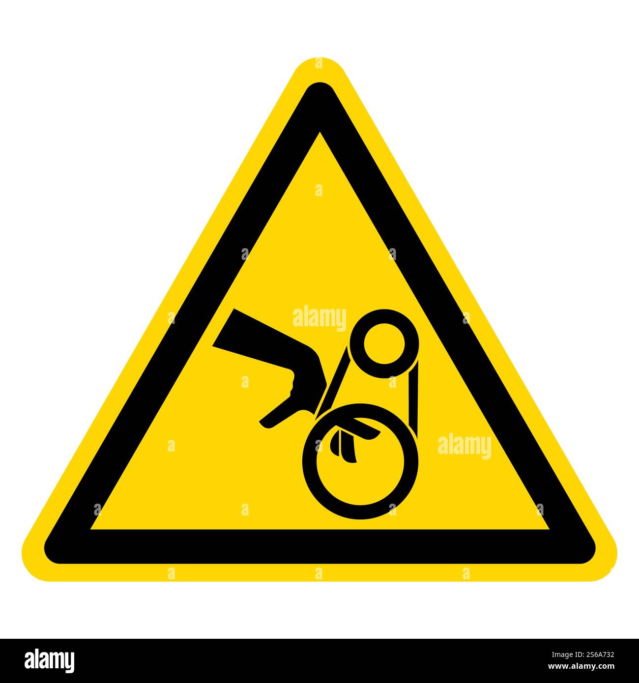 Hand Entanglement Belt Drive Symbol Sign Isolate On White Background ...