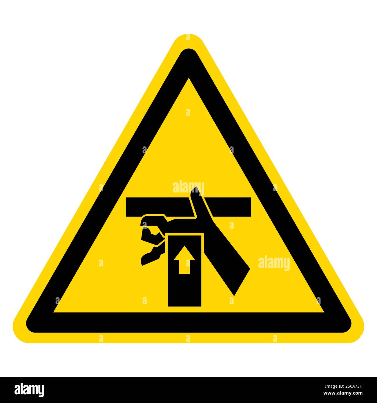 Hand Crush Force From Below Symbol Sign Isolate On White Background ...