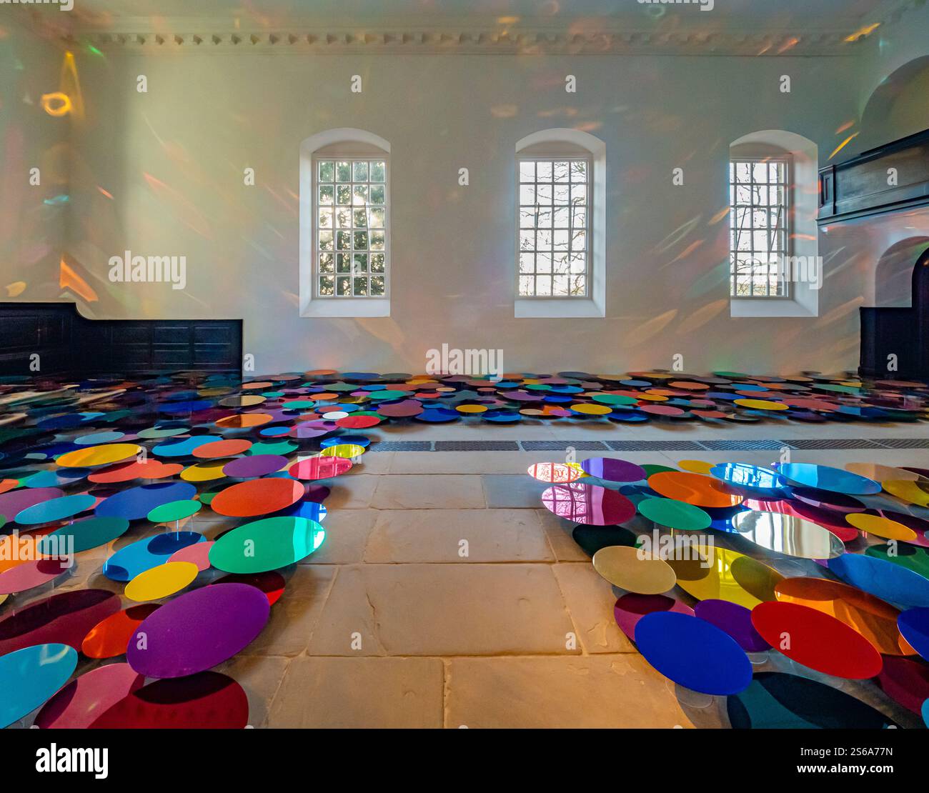 Liz West - Our Colour Reflection. Art installation using hundreds of ...