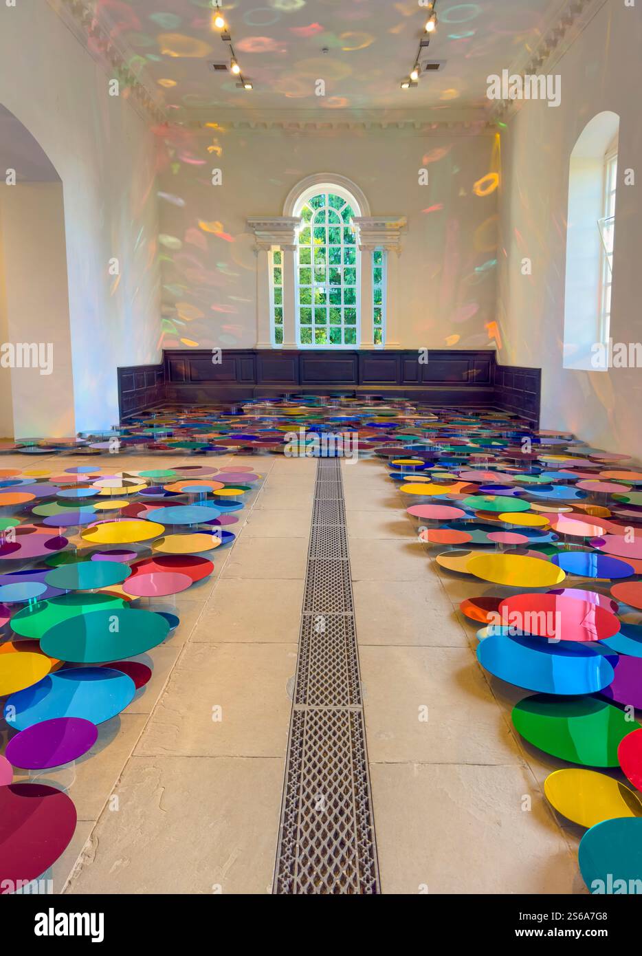 Liz West - Our Colour Reflection. Art installation using hundreds of ...