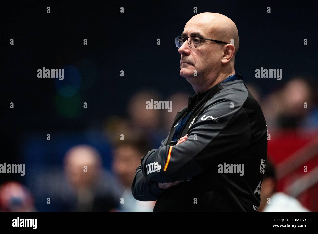 250116 Head coach Jordi Ribera Romans of Spain during the 2025 IHF ...