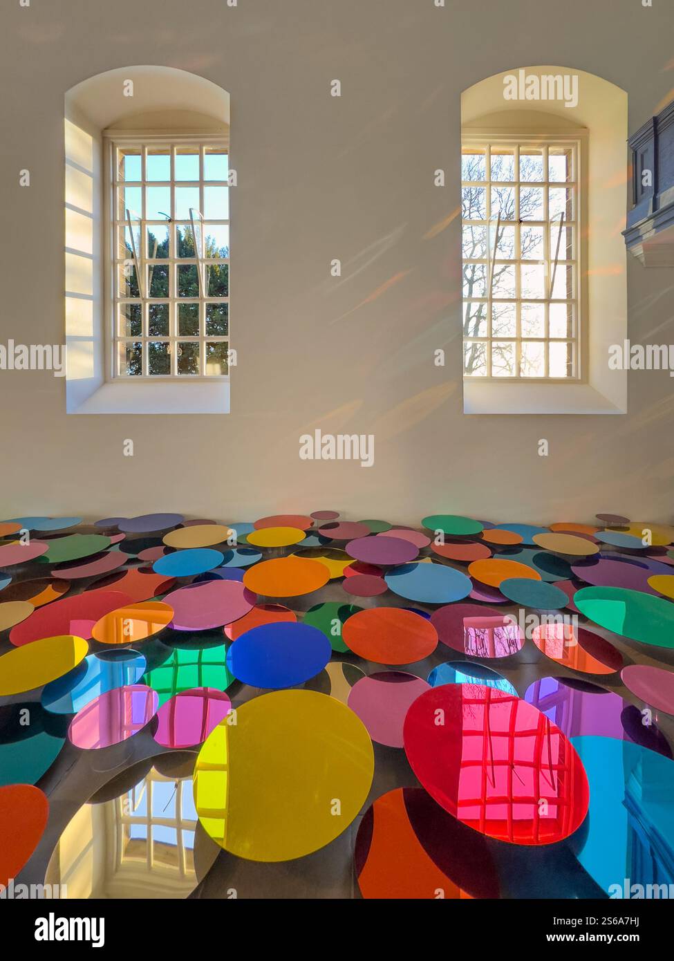 Liz West - Our Colour Reflection. Art installation using hundreds of ...