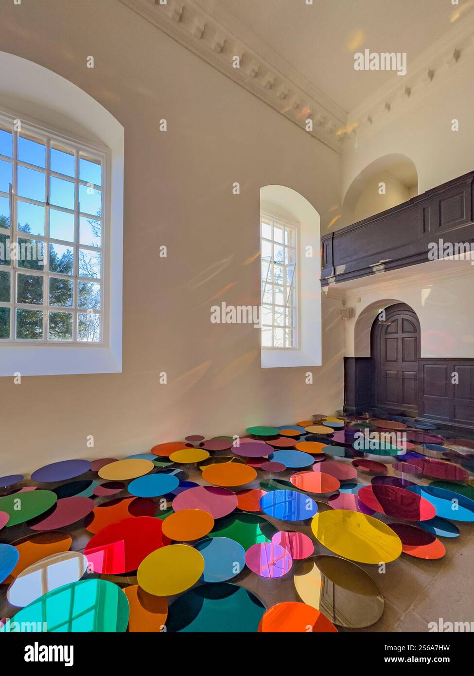 Liz West - Our Colour Reflection. Art installation using hundreds of ...