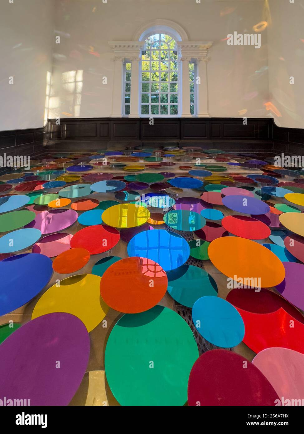 Liz West - Our Colour Reflection. Art installation using hundreds of ...