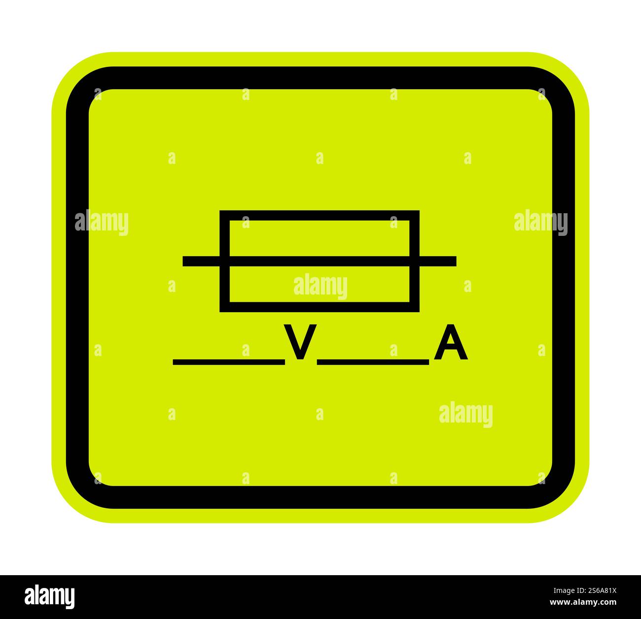 Fuse (Writable) Symbol Sign Isolate On White Background,Vector ...