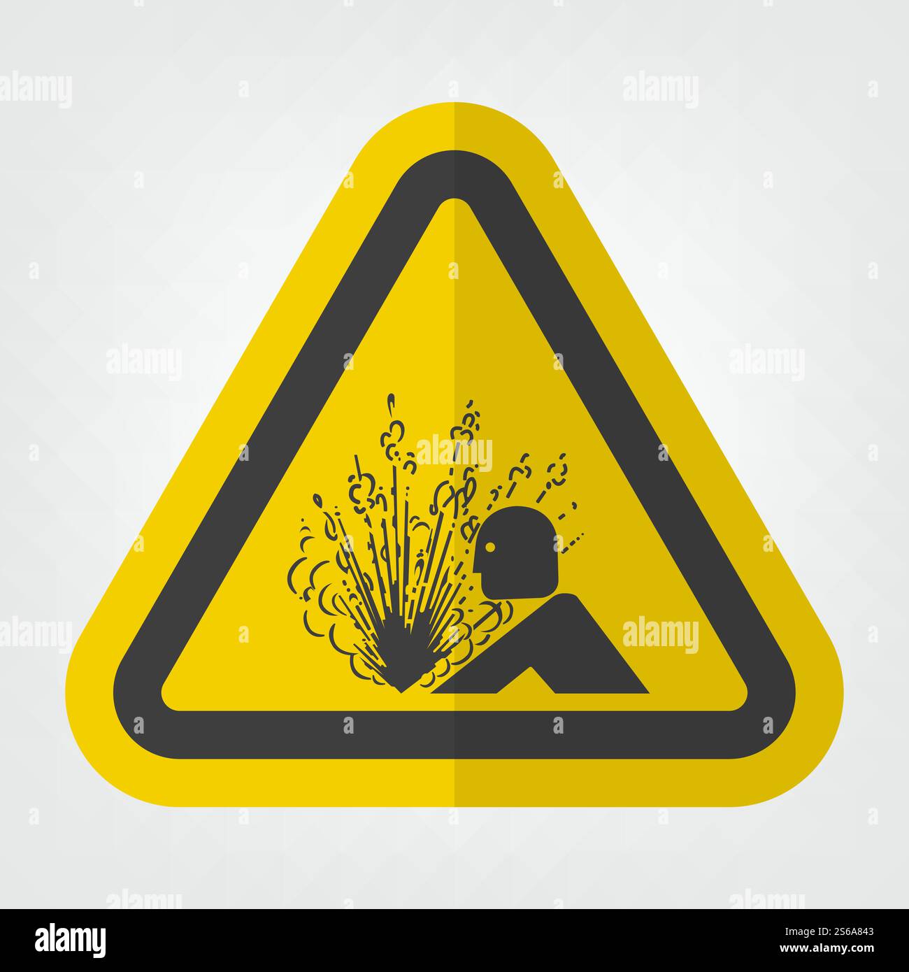 Explosion Release Of Pressure Symbol Sign Isolate On White Background ...