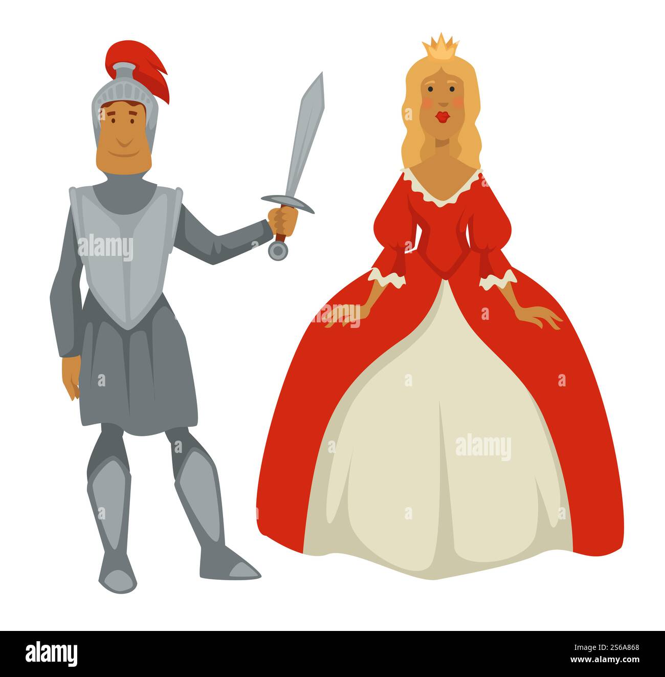 Medieval knight lady hi-res stock photography and images - Alamy