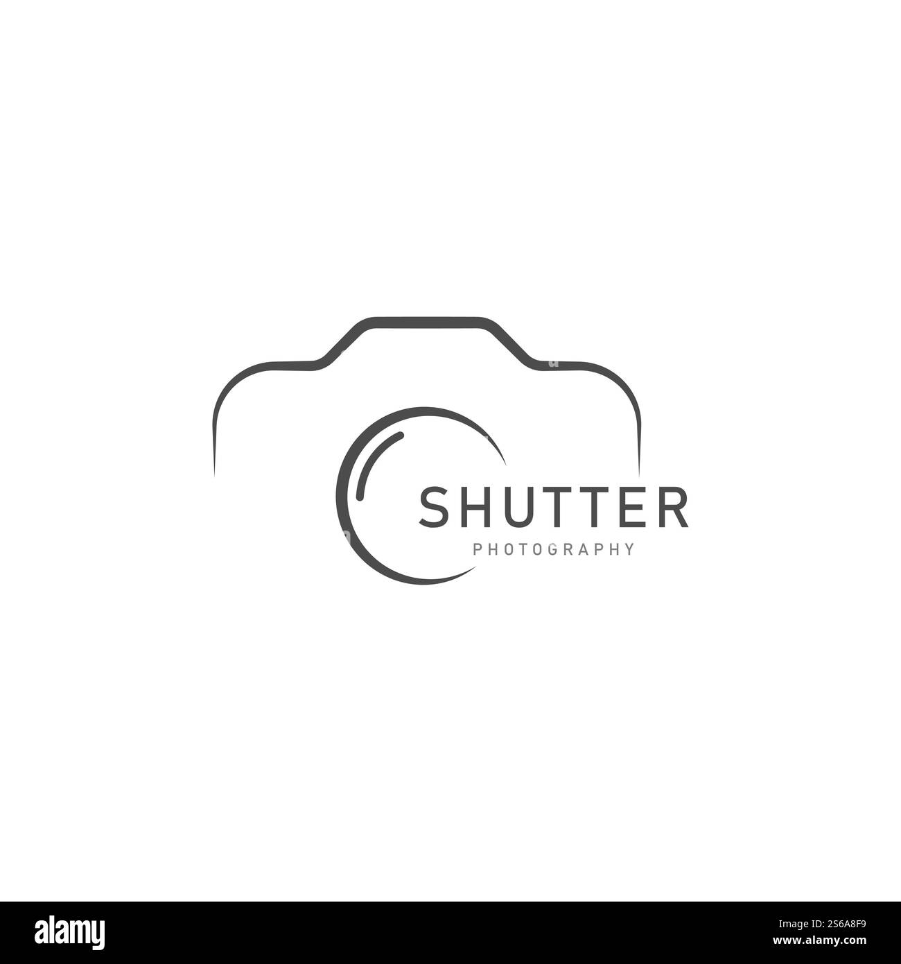 shutter photography logo design template vector icon Stock Vector Image ...