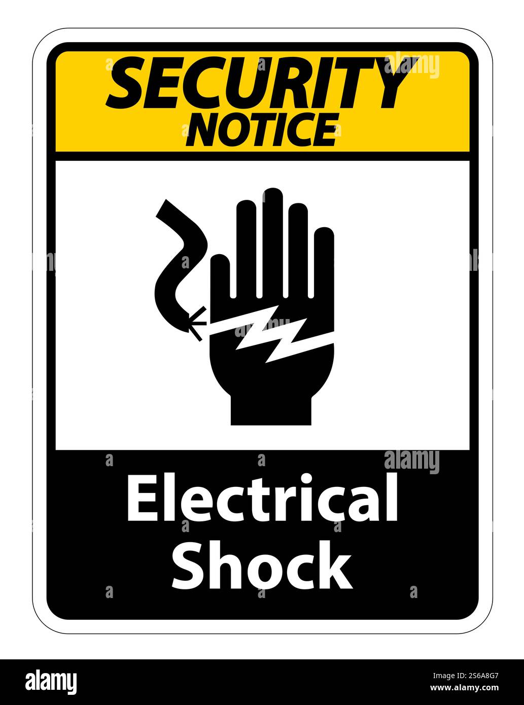 Electrical Shock Electrocution Symbol Sign Isolate On White Background ...
