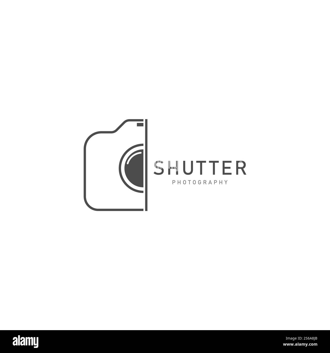 shutter photography logo design template vector icon Stock Vector Image ...