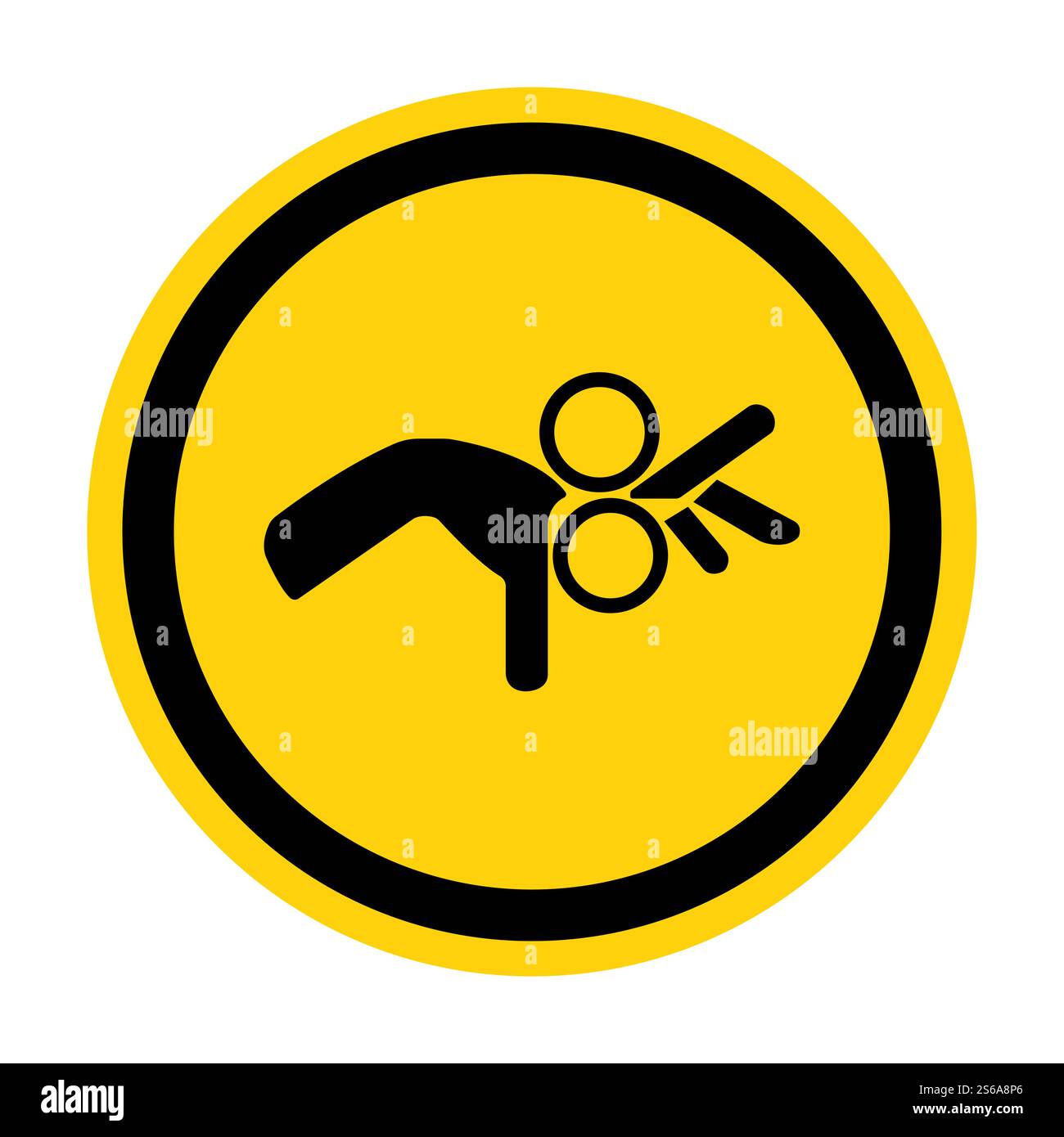 Beware Roller Symbol Sign Isolate On White Background,Vector ...