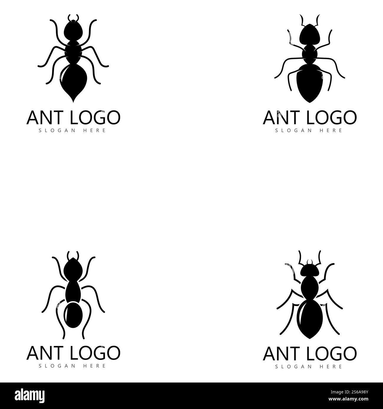 ant logo template vector illustration design Stock Vector Image & Art ...