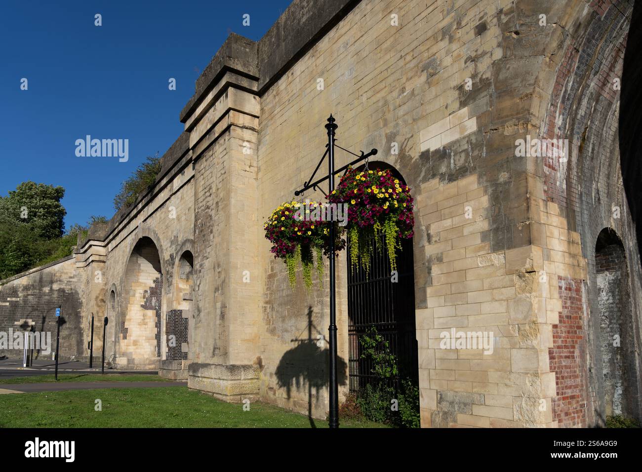 Chippenham United Kingdom - August 9 2024: Historic Railway Viaduct ...