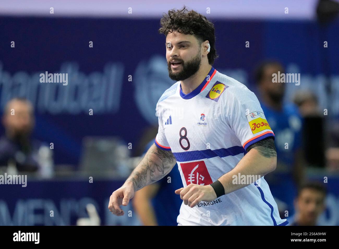 France's Elohim Prandi in action during the second round, group C ...