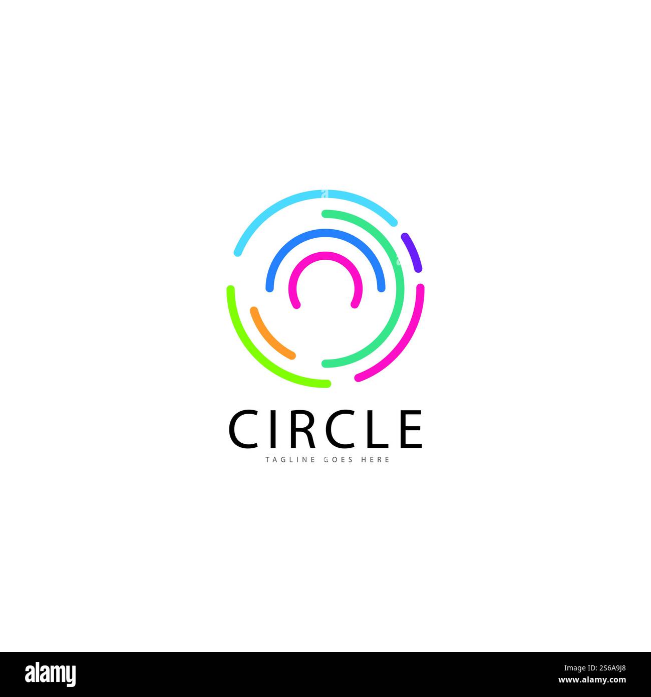 vortex circle logo and symbols template icons Stock Vector Image & Art - Alamy